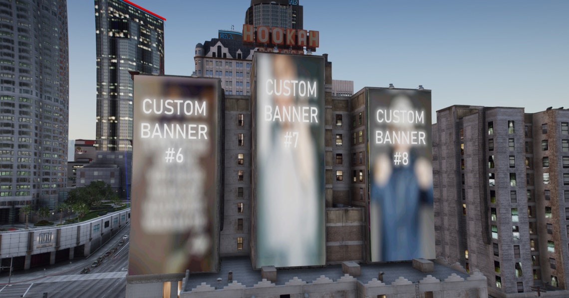 Fivem Custom Animated Banners Fivem Script Optimized 0.00 - Etsy Canada