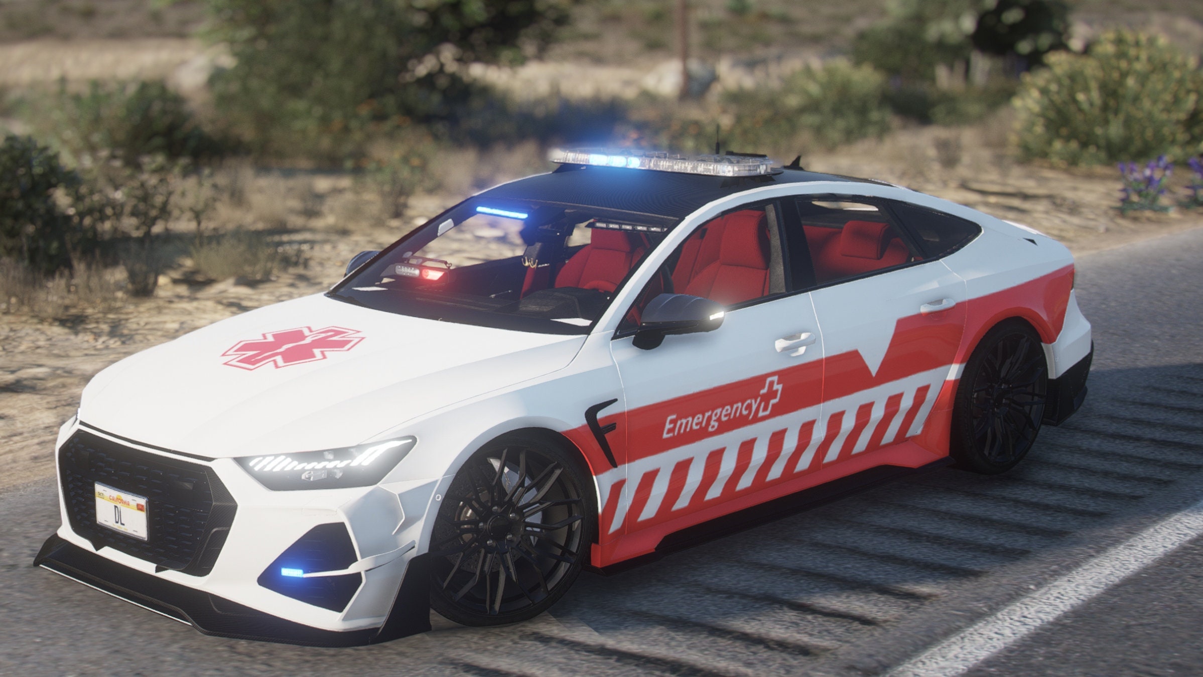 Fivem Debadged EMS Pack: 11 Vehicles Fivem Ready Optimized Realistic ...