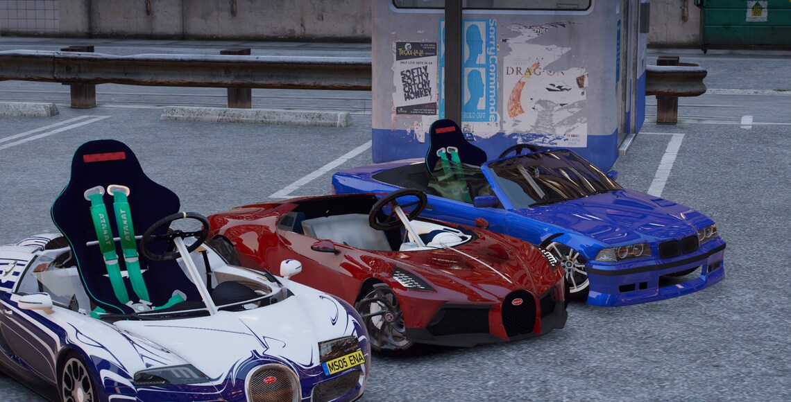 Fivem Toy Drivable Cars for Kids Pack: 10 CARS Fivem Ready Optimized ...