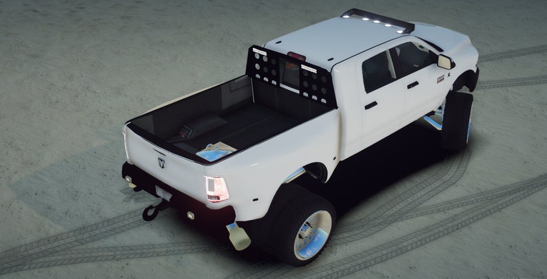 Fivem Dodge Ram 3500 Mega Cab Dually Fivem Ready High Quality Etsy
