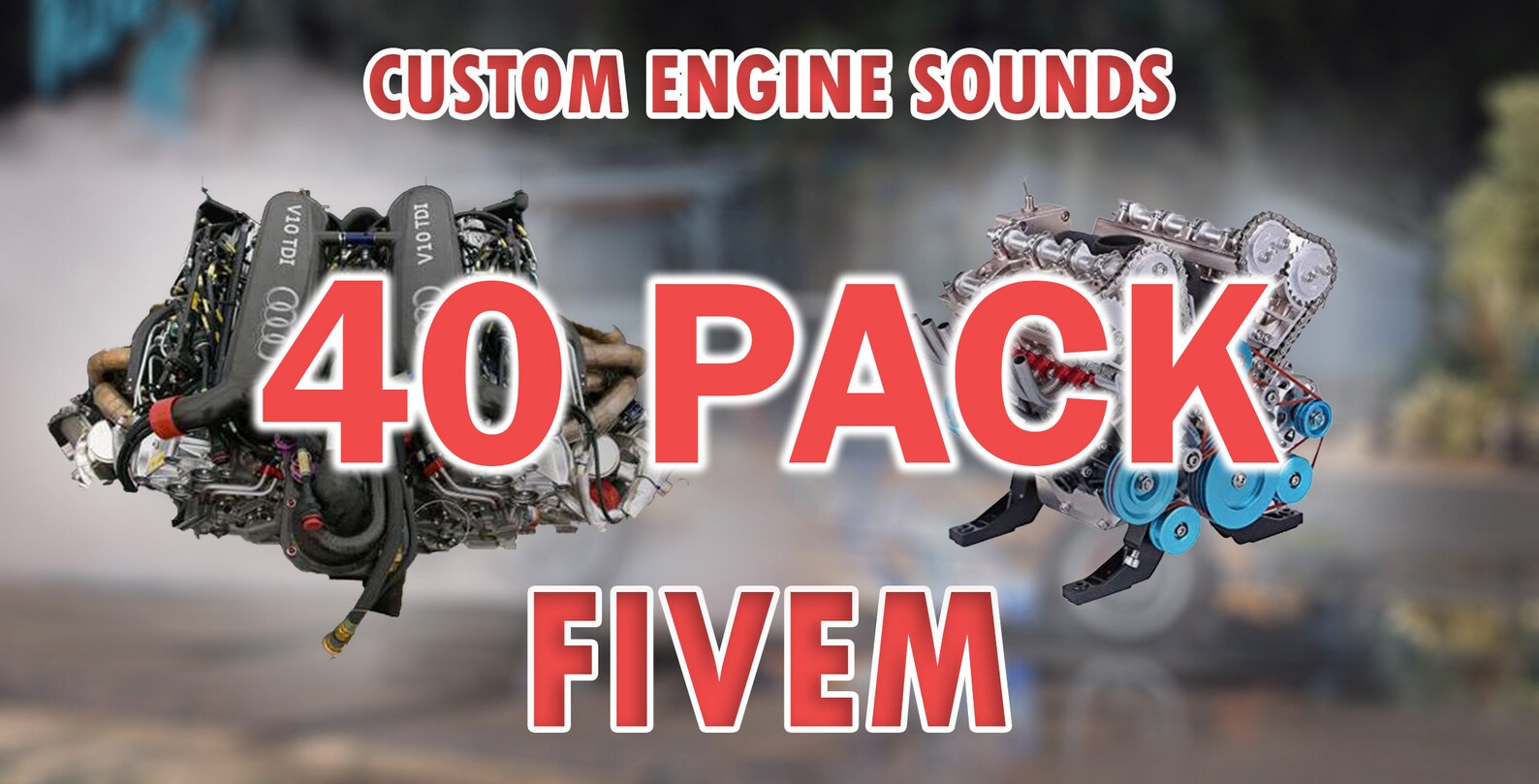 Fivem Custom Engine Sound Pack 40 Sounds - Etsy