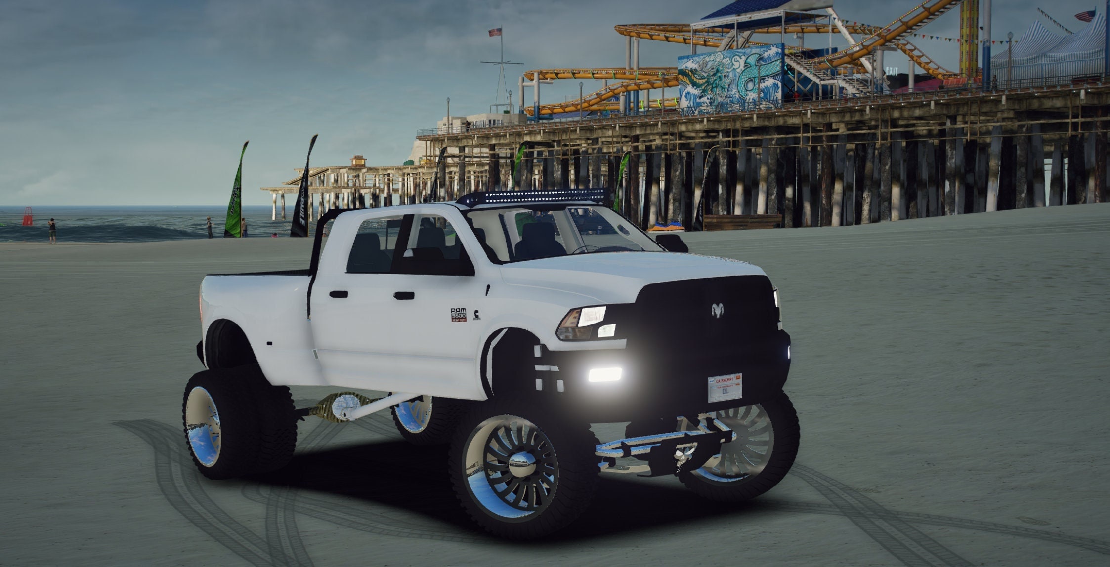 Fivem Dodge Ram 3500 Mega Cab Dually Fivem Ready High Quality Etsy Denmark
