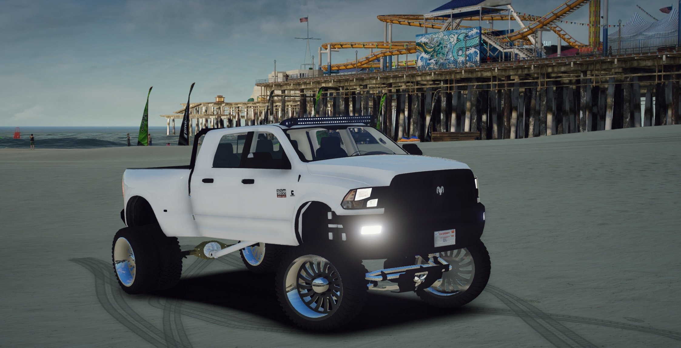 FiveM Dodge Ram 3500 Mega Cab Dually FiveM Ready Alta Calidad