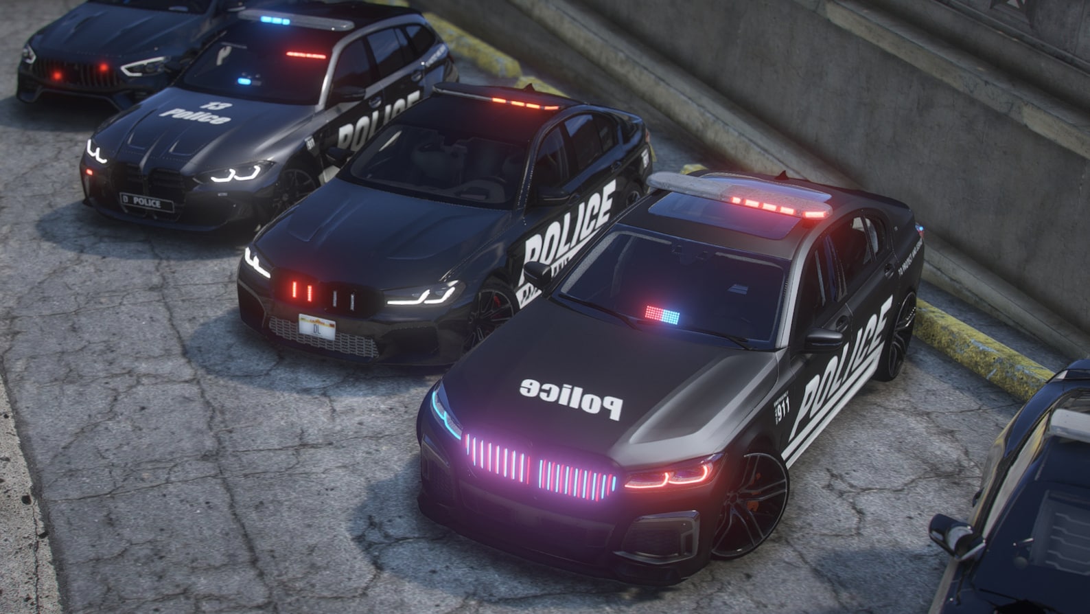 FiveM Polizeiauto-Paket: 10 Fahrzeuge FiveM bereit Optimiert Vorlagen ...