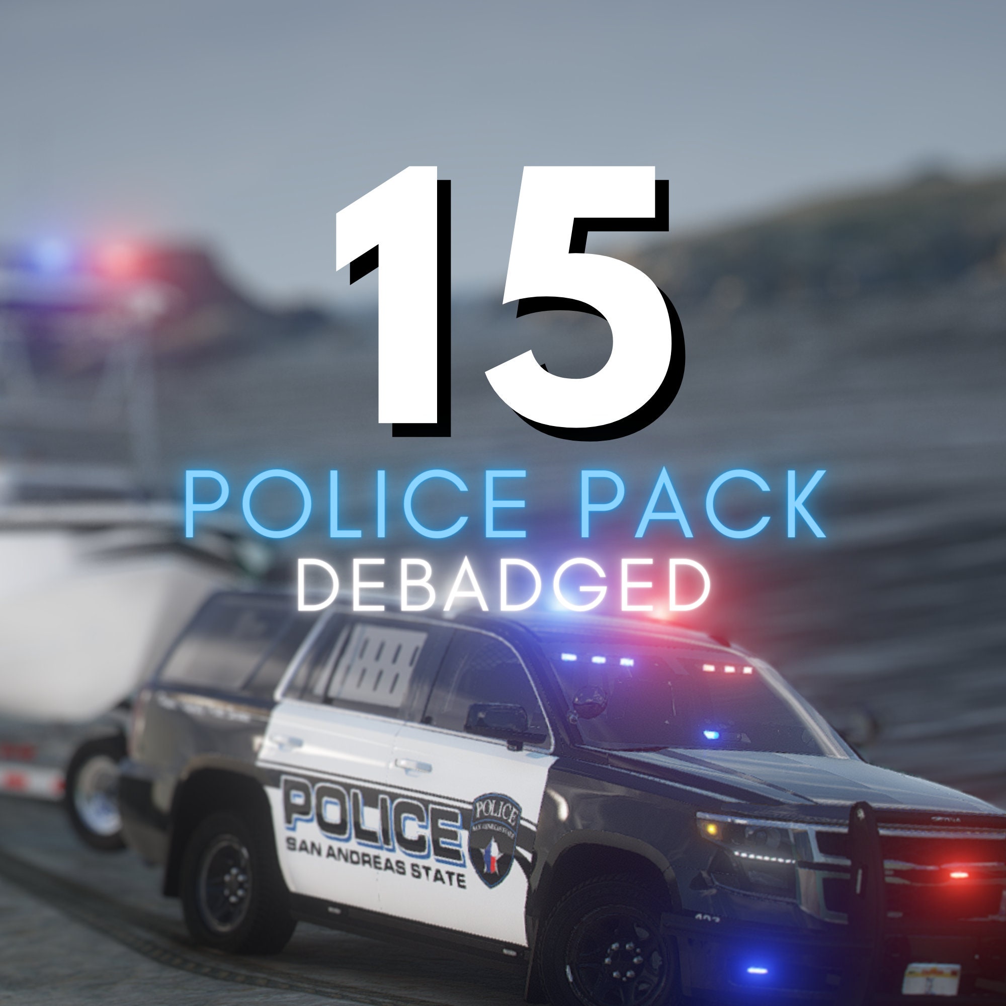Fivem Police Car Pack: 15 Vehicles Fivem Ready Optimized Debadged ...