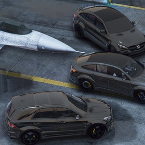 Fivem Mercedes-benz GLE Pack: 3 CARS Fivem Ready Optimized Realistic ...