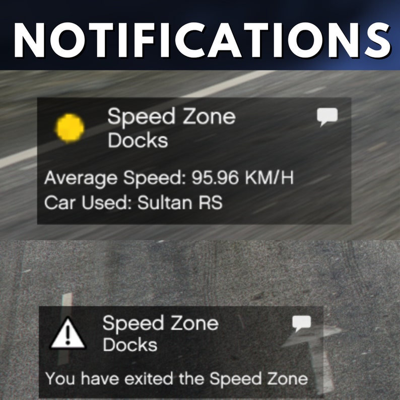 Fivem Speed Zone Script Custom UI Leaderboard - Etsy Canada