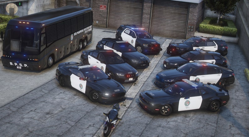 Fivem LSPD Car Pack: 10 Vehicles Fivem Ready Optimized Templates ...