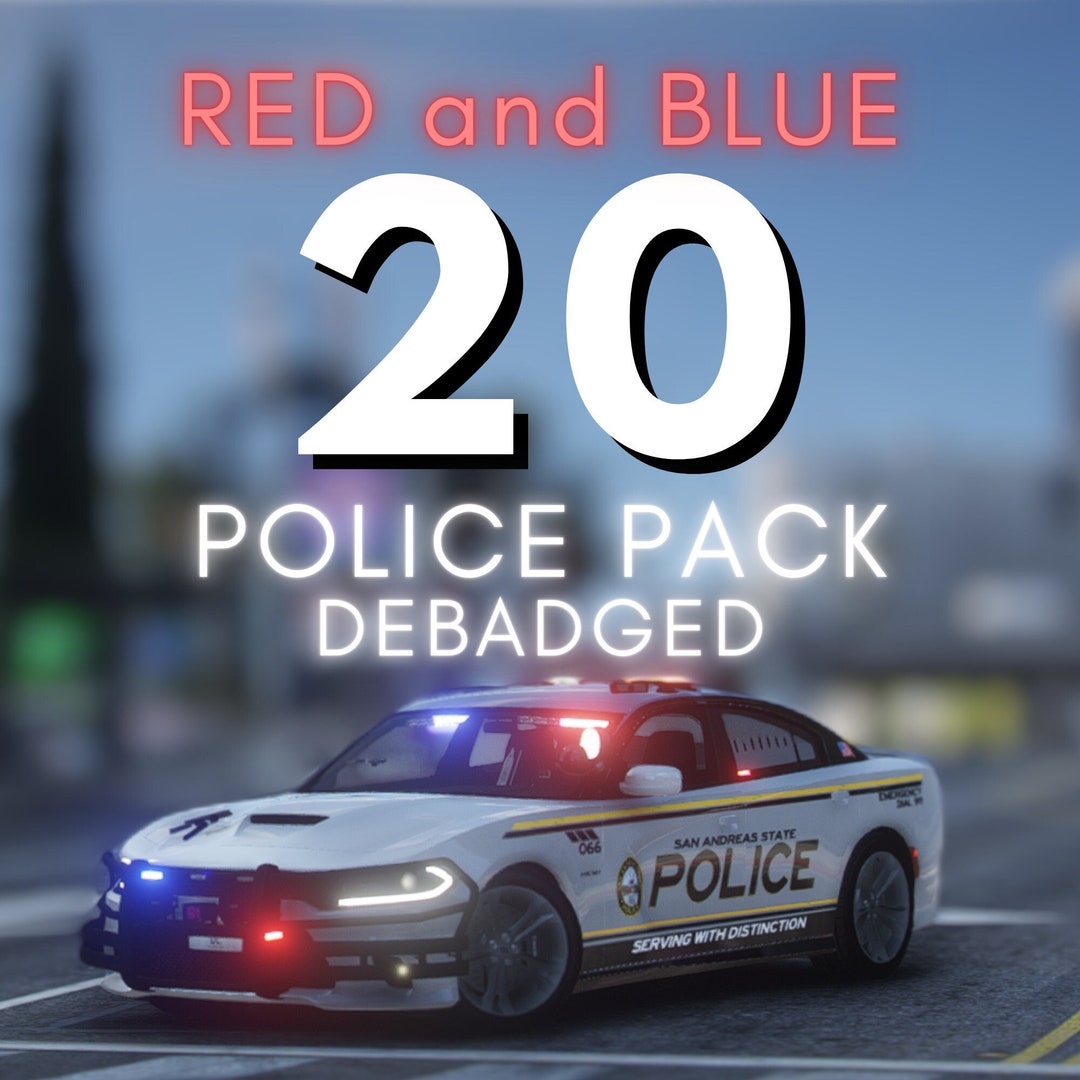 FiveM Police Car Pack: 23 Vehicles FiveM Ready Optimized Templates ...
