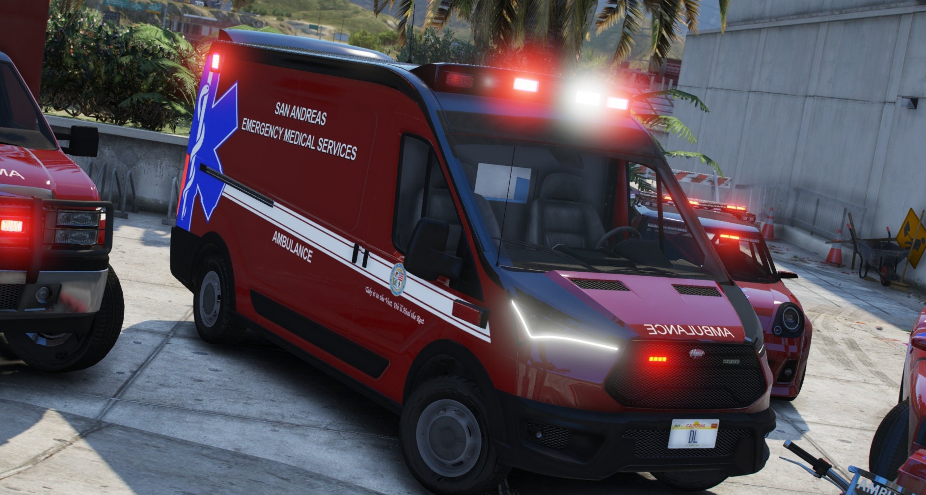 Fivem EMS Vanilla Pack 8 Vehicles Fivem Ready Lore Friendly Realistic ...