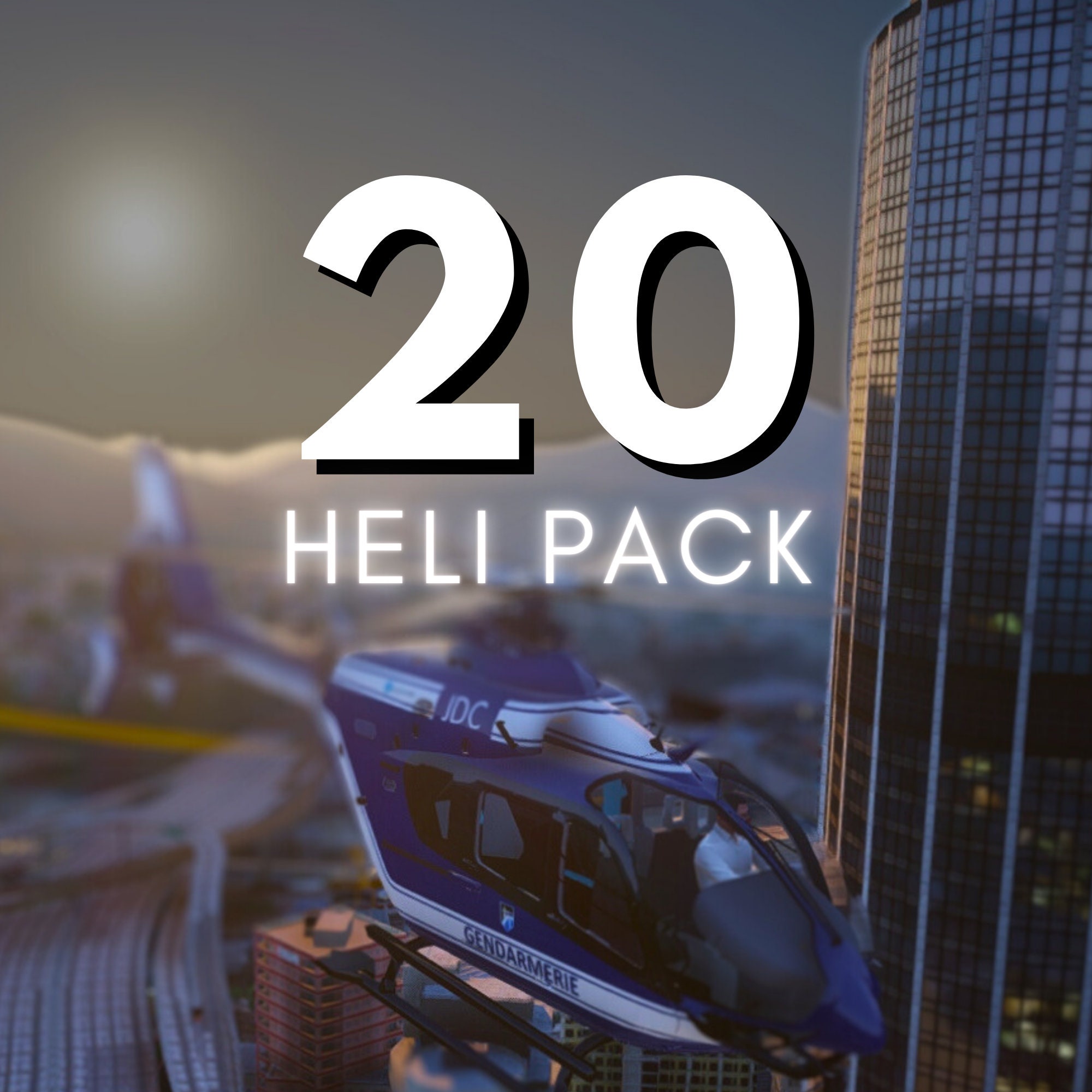 Fivem Heli Pack 20 HELICOPTERS Fivem Ready Optimized - Etsy Ireland