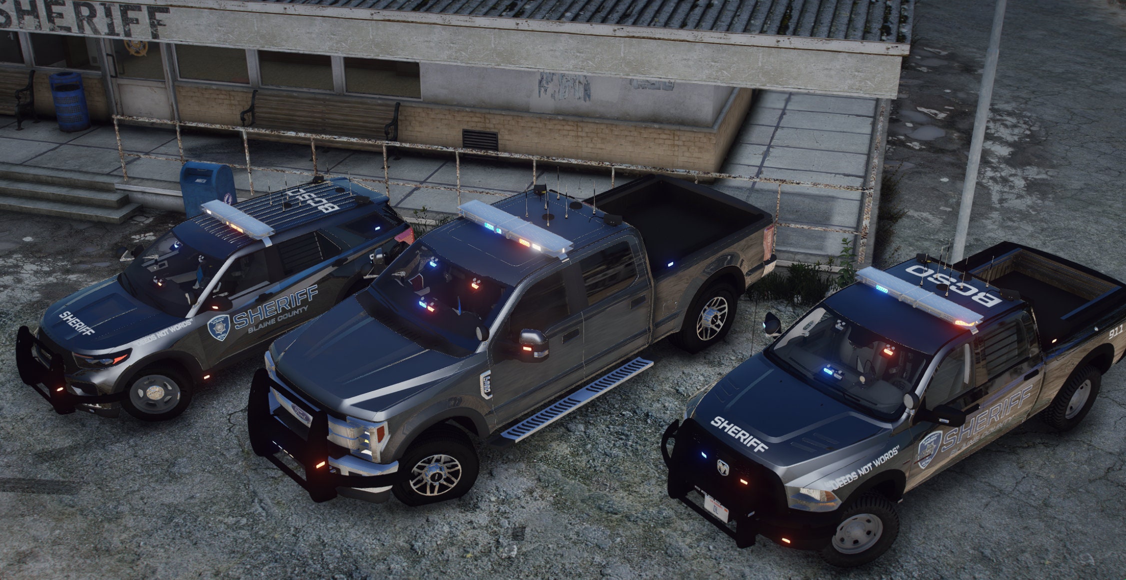 Fivem Sheriff Police Pack 18 Vehicles Fivem Ready Optimized Realistic ...