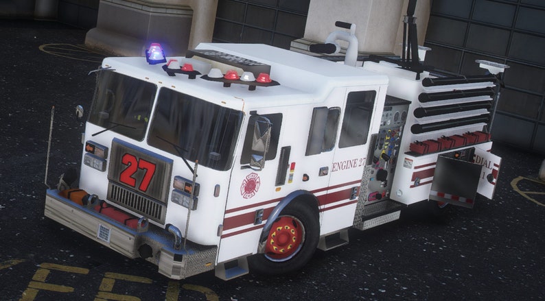 Fivem Debadged FIRE Pack: 5 Vehicles Fivem Ready Optimized Realistic ...