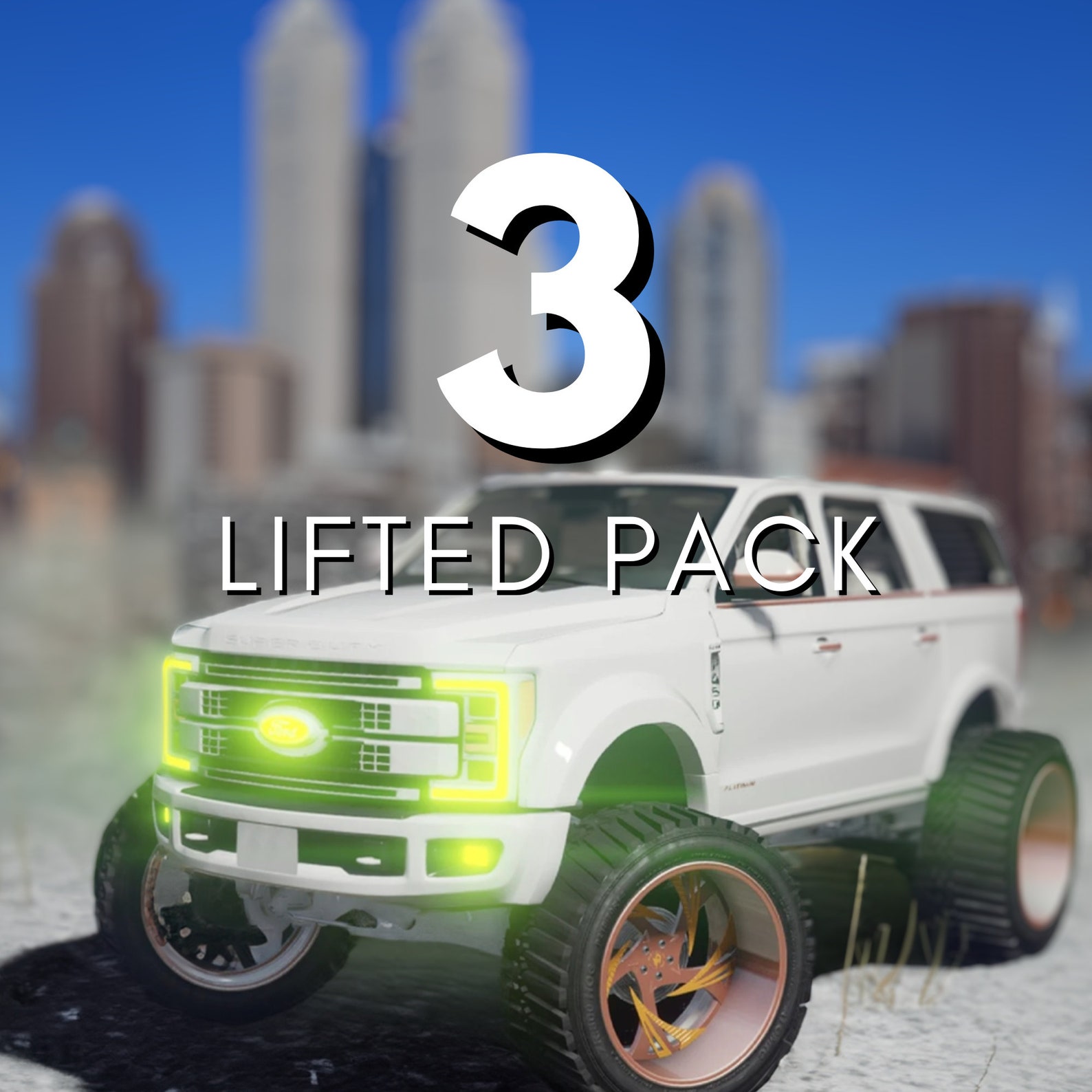 FiveM 3 Lifted Car Pack FiveM bereit Hohe Qualität Optimiert - Etsy.de