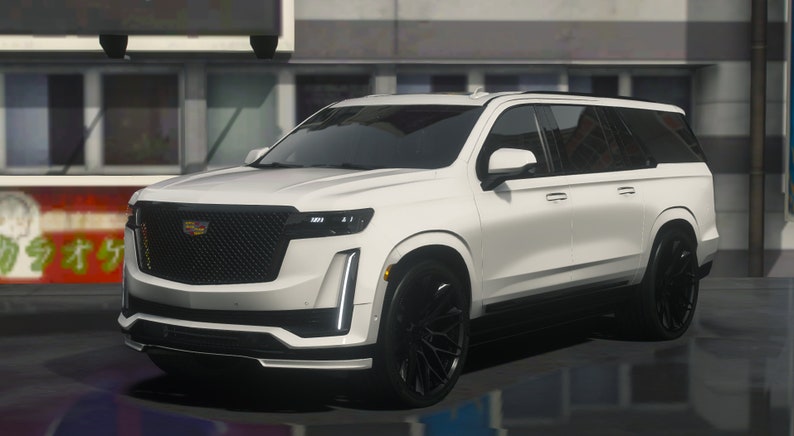 GTA V Cadillac Escalade ESV 2021 Fivem Ready High Quality - Etsy India