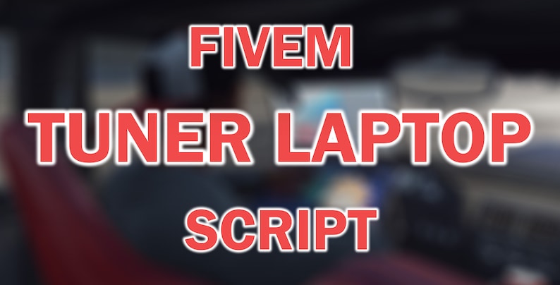 Fivem Tuner Laptop ESX Fivem Script Drift Mode Custom Animation Smooth ...