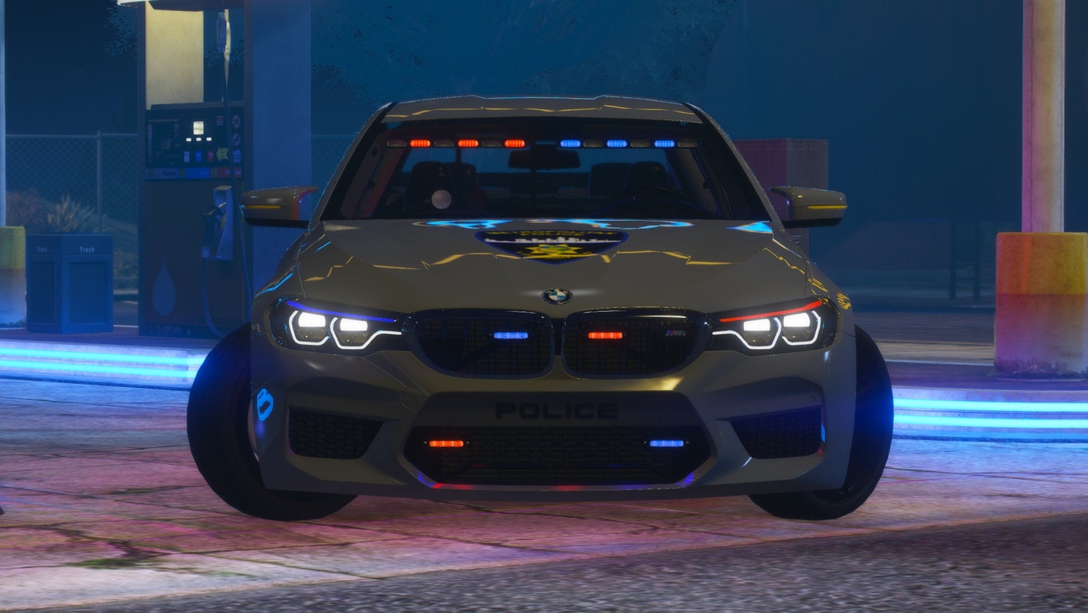 FiveM BMW M5 Police FiveM Ready Realistic Handling - Etsy Polska