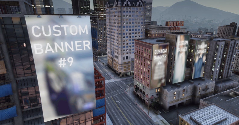 Fivem Custom Animated Banners Fivem Script Optimized 0.00 - Etsy Hong Kong