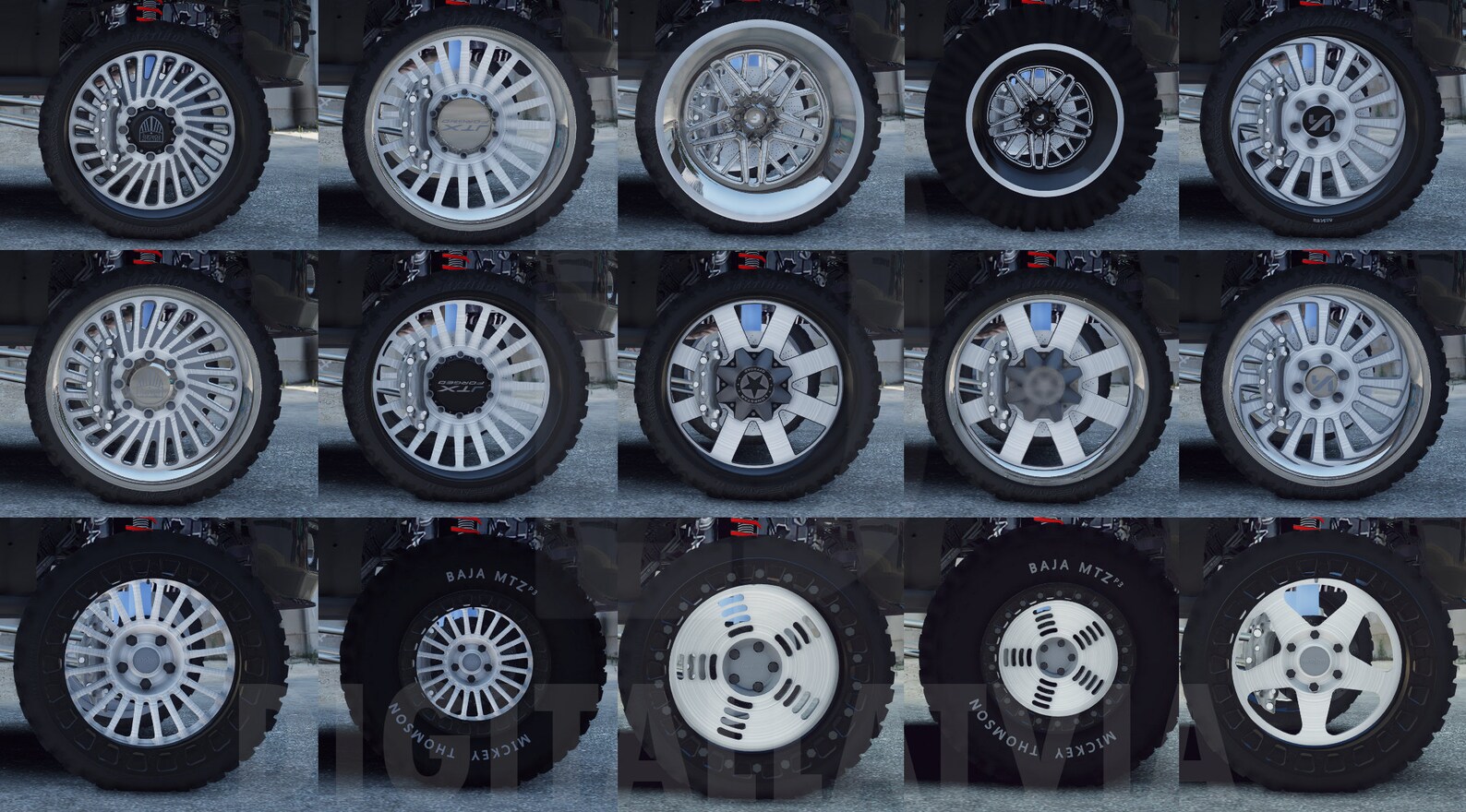 Fivem Custom Rims Pack 30 Custom Addon Wheels Fivem Ready - Etsy UK
