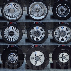 Fivem Custom Rims Pack 30 Custom Addon Wheels Fivem Ready - Etsy UK