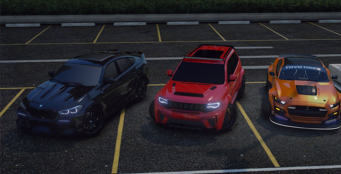 Fivem Car Pack: 11 High-quality Cars Fivem Ready - Etsy