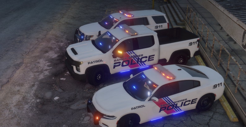 Pack de voitures de police FiveM Sandy Shores : 3 voitures - Etsy Canada