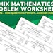 Printable Mix Problems Mathematics Worksheets for Kids Addition and ...
