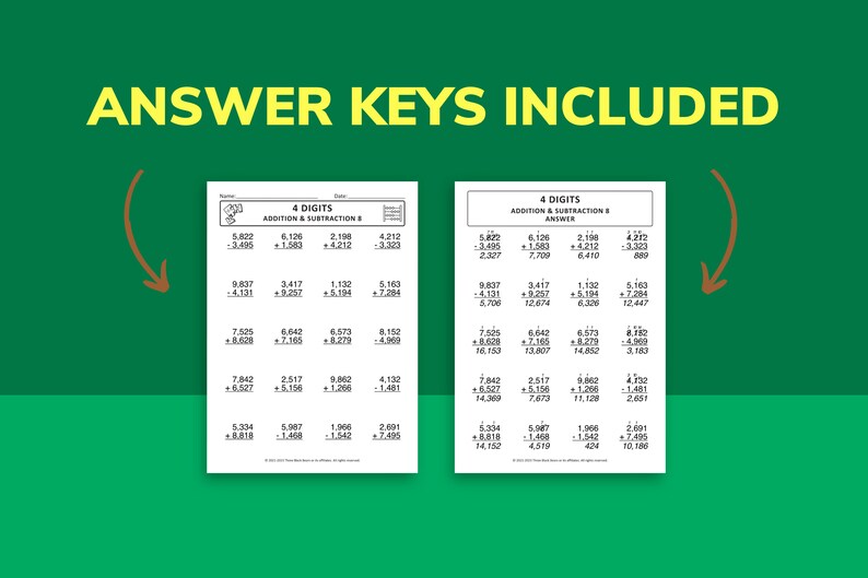 Printable Mix Problems Mathematics Worksheets for Kids Ages 5-8 ...