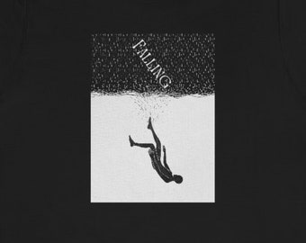 Falling Art T Shirt - Etsy