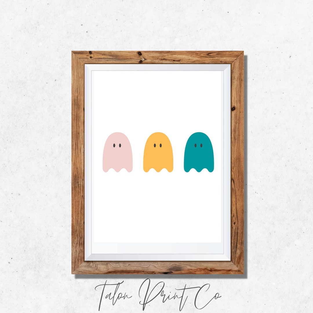 Halloween, Ghost, Ghost Printable Artwork, Home Decor, Fall, Halloween ...
