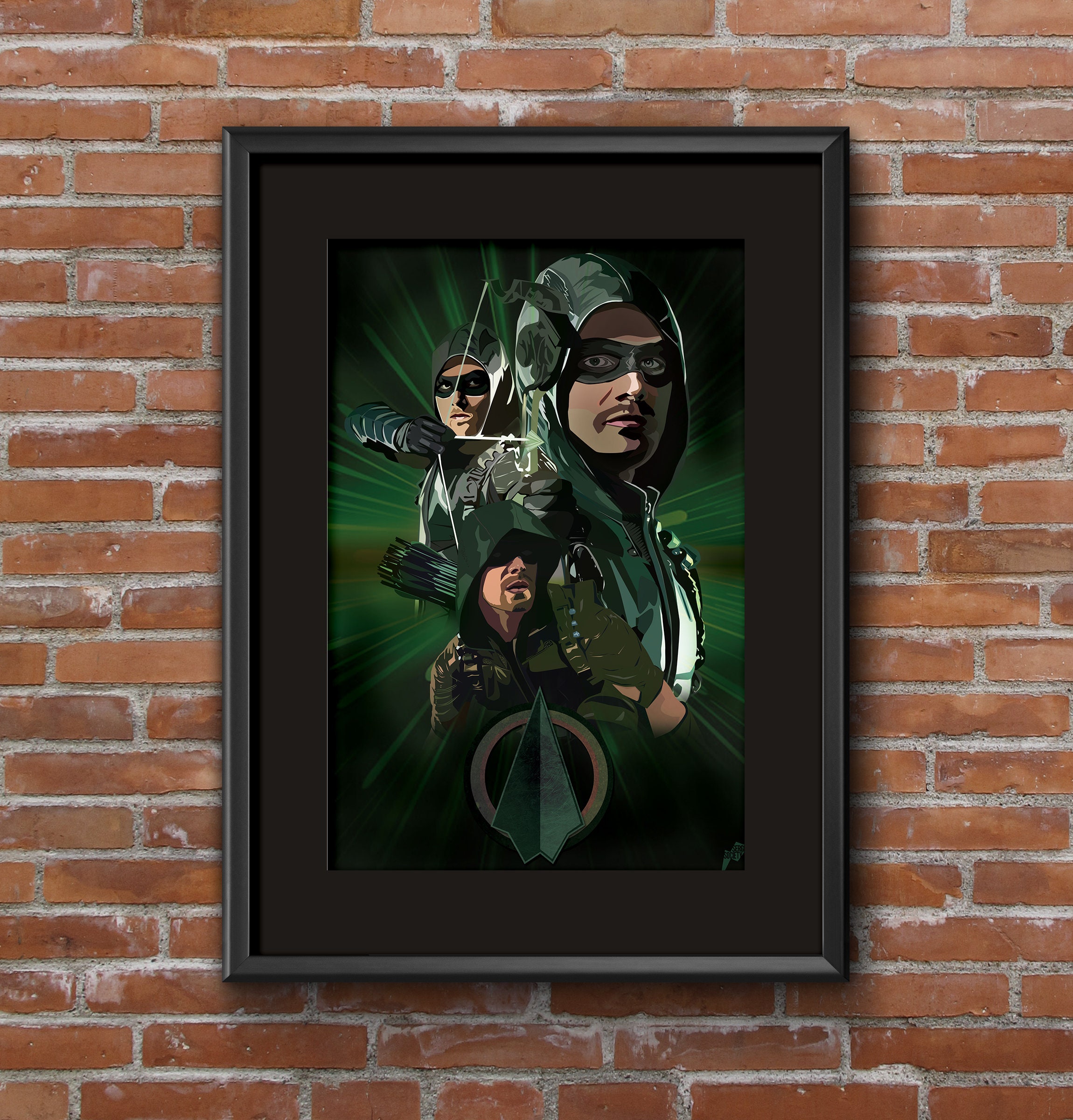 Brick Green Arrow