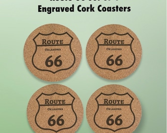 Route 66 Coasters - Etsy