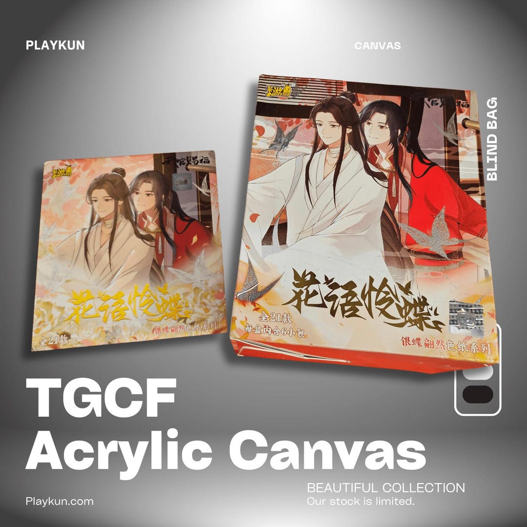 Official TGCF Collection Cards, Heaven Official's Blessing Trading Art ...