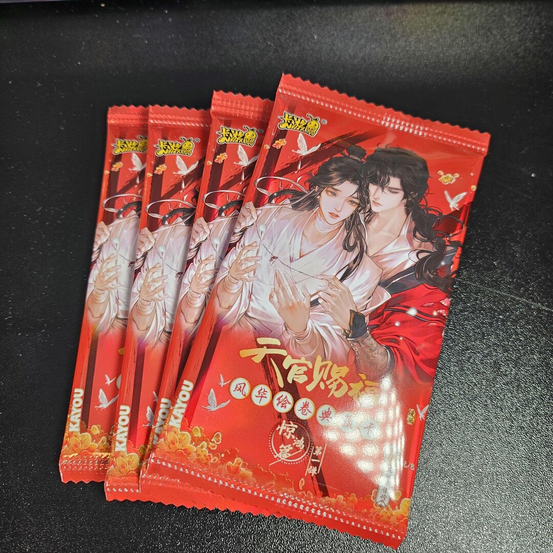 Official TGCF Collection Cards, Heaven Official's Blessing Trading Art ...