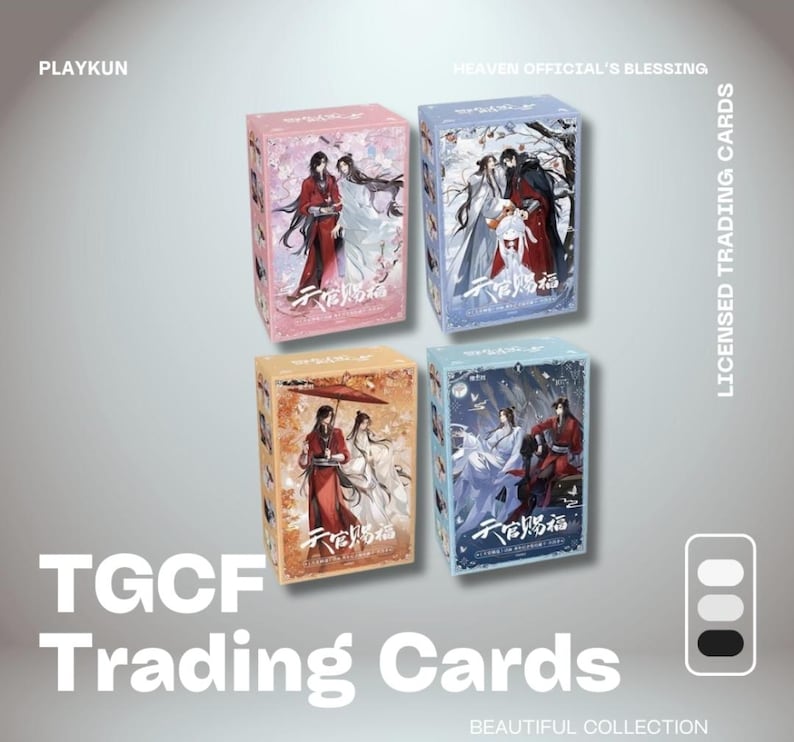 Official TGCF Collection Cards, Heaven Official's Blessing Anniversary ...