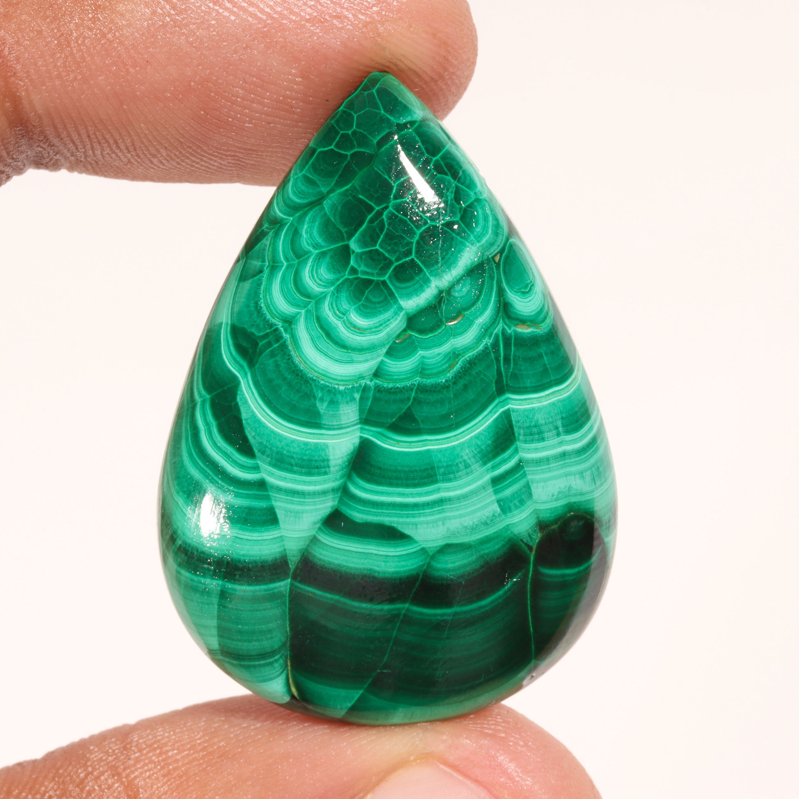 Rare Malachite Gemstone 100% Natural Malachite Cabochon Pear - Etsy 日本