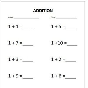 10 Printable Number Bonds Worksheets numbers 1-20 for - Etsy Canada