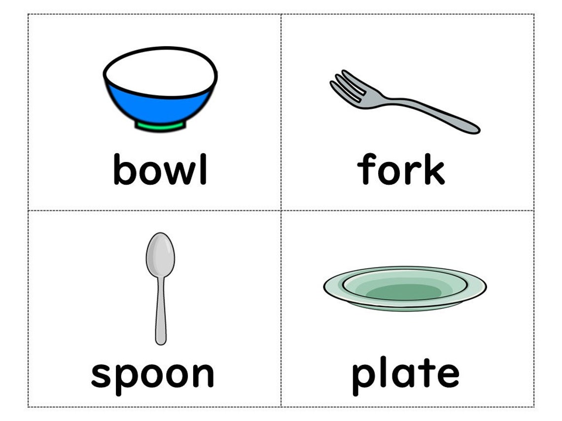 First 100 Words Flashcards.toddler Preschool First 100 Words - Etsy