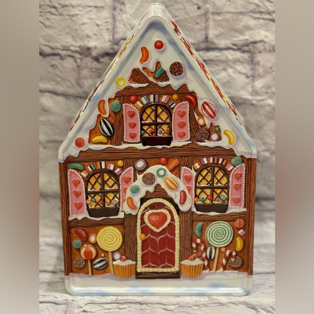 The Silver Crane Company Gingerbread House Vintage Christmas Cookie ...