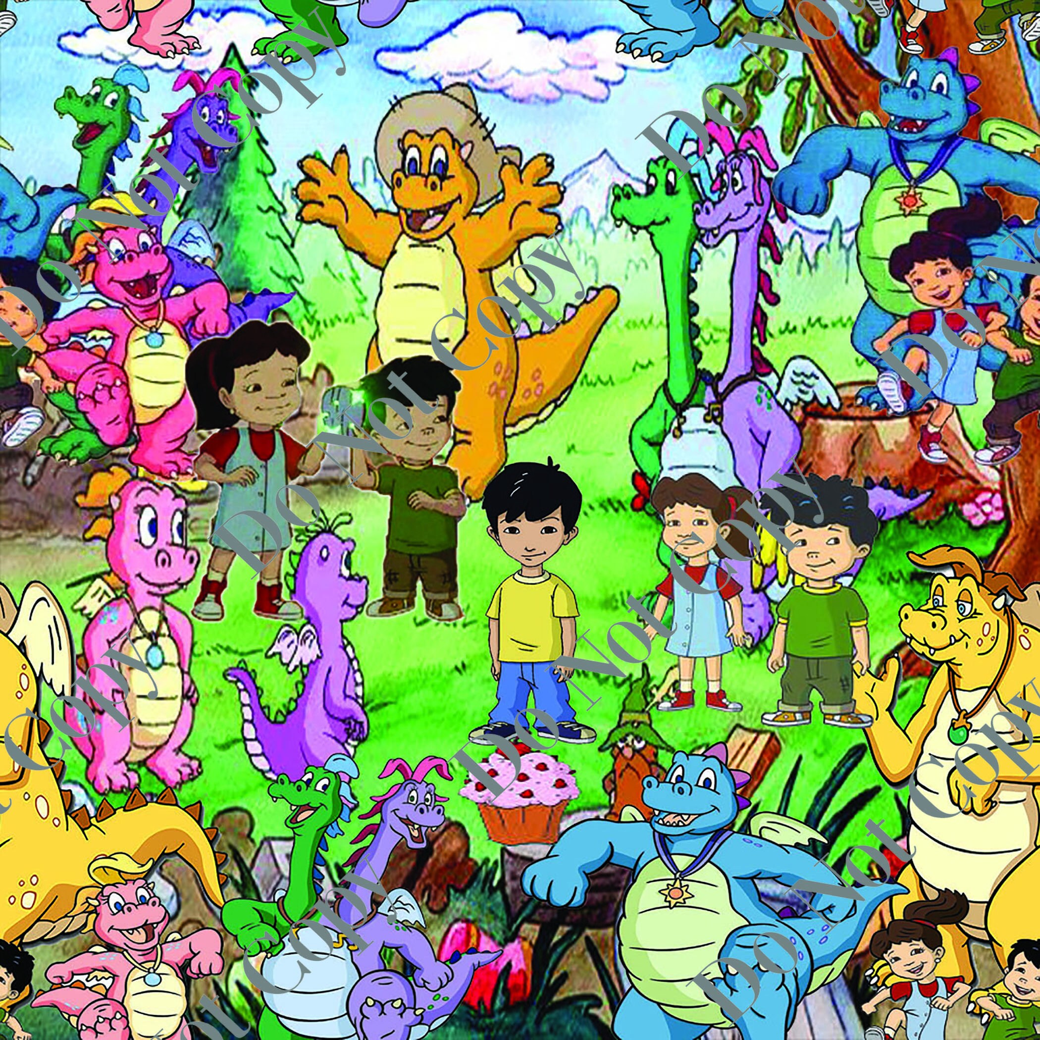PREORDER Dragon Tales Fabric - Etsy