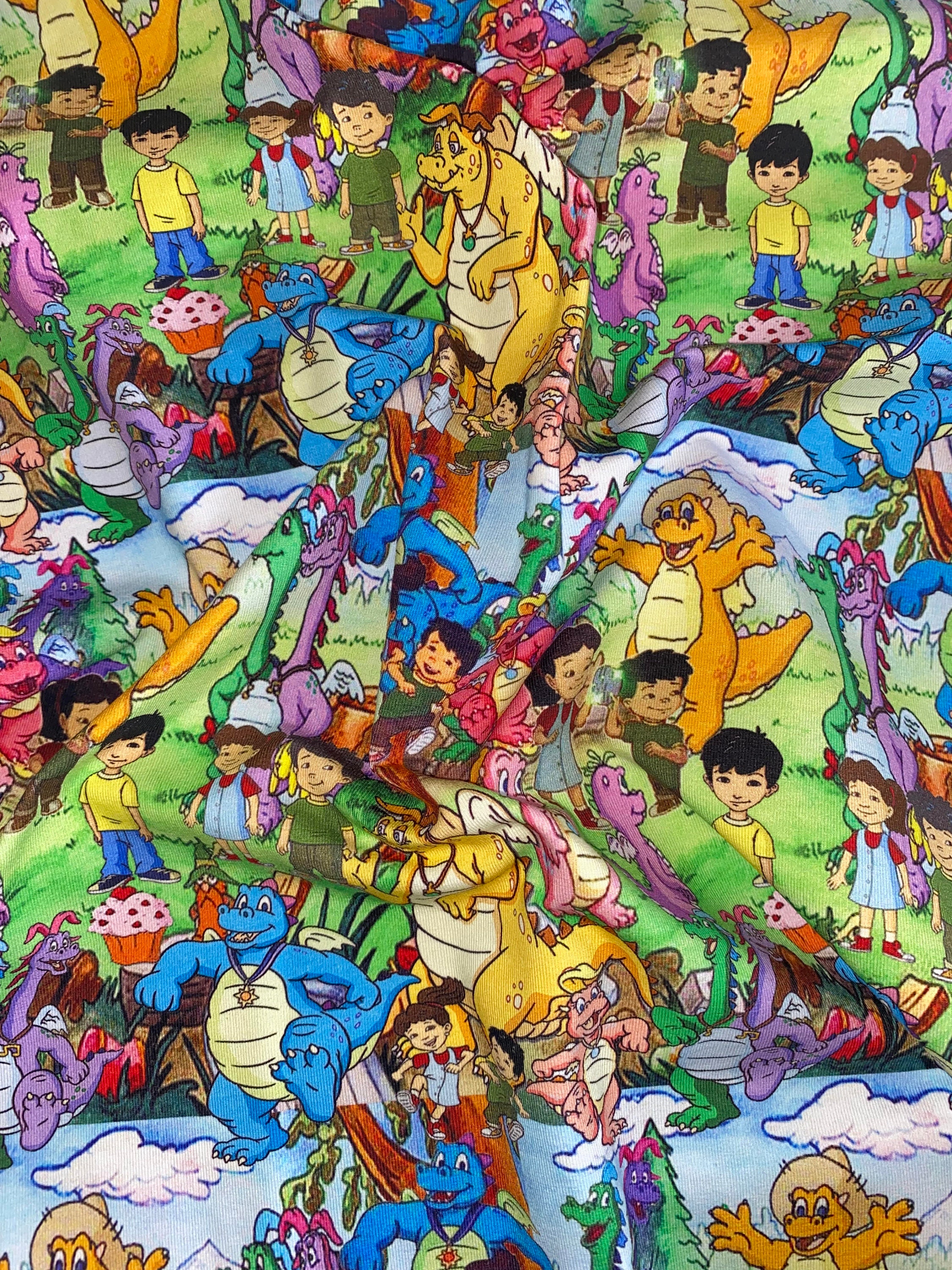 PREORDER Dragon Tales Fabric - Etsy