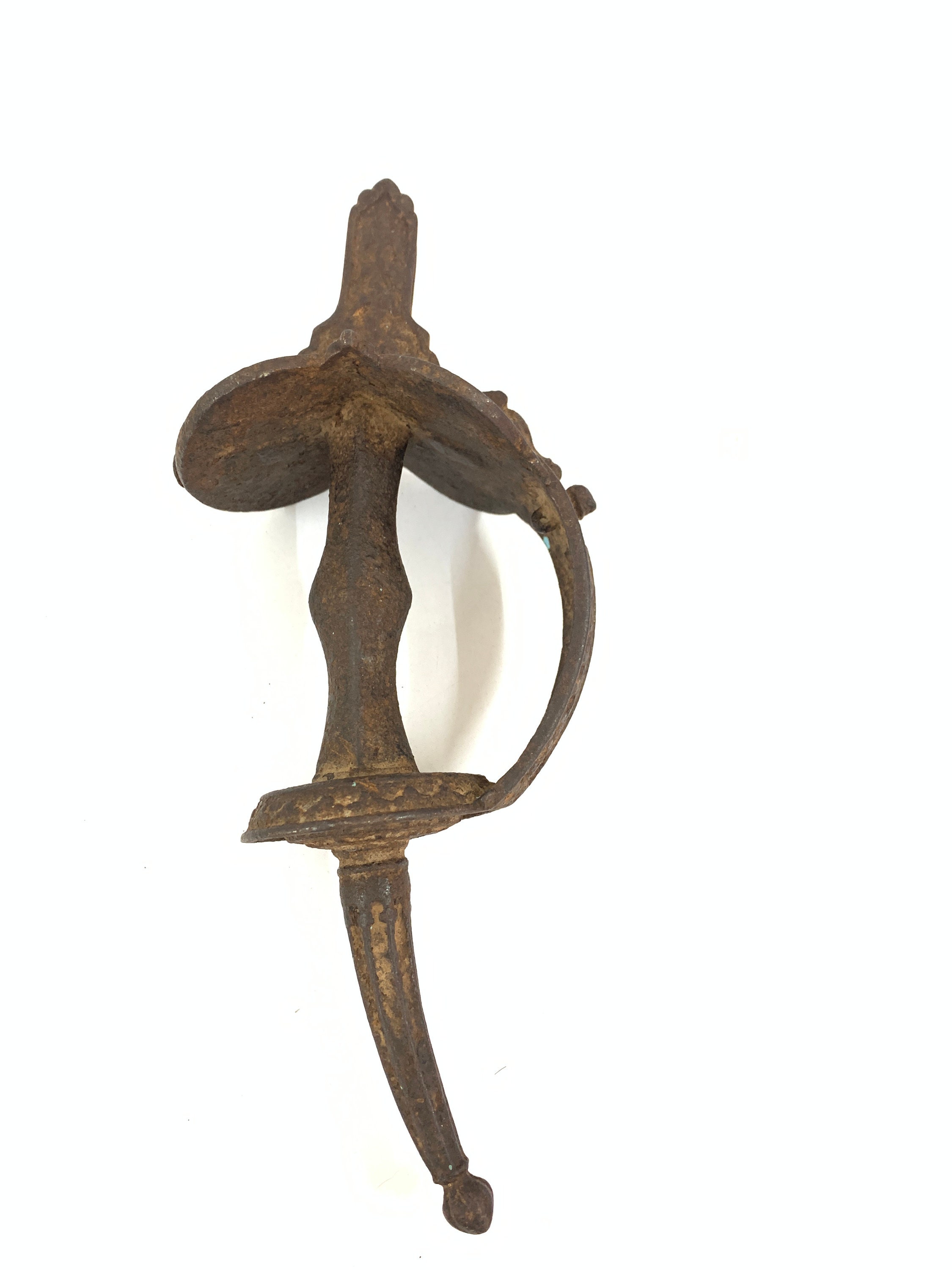 Antique Iron Mughal Sword Hilt - Etsy