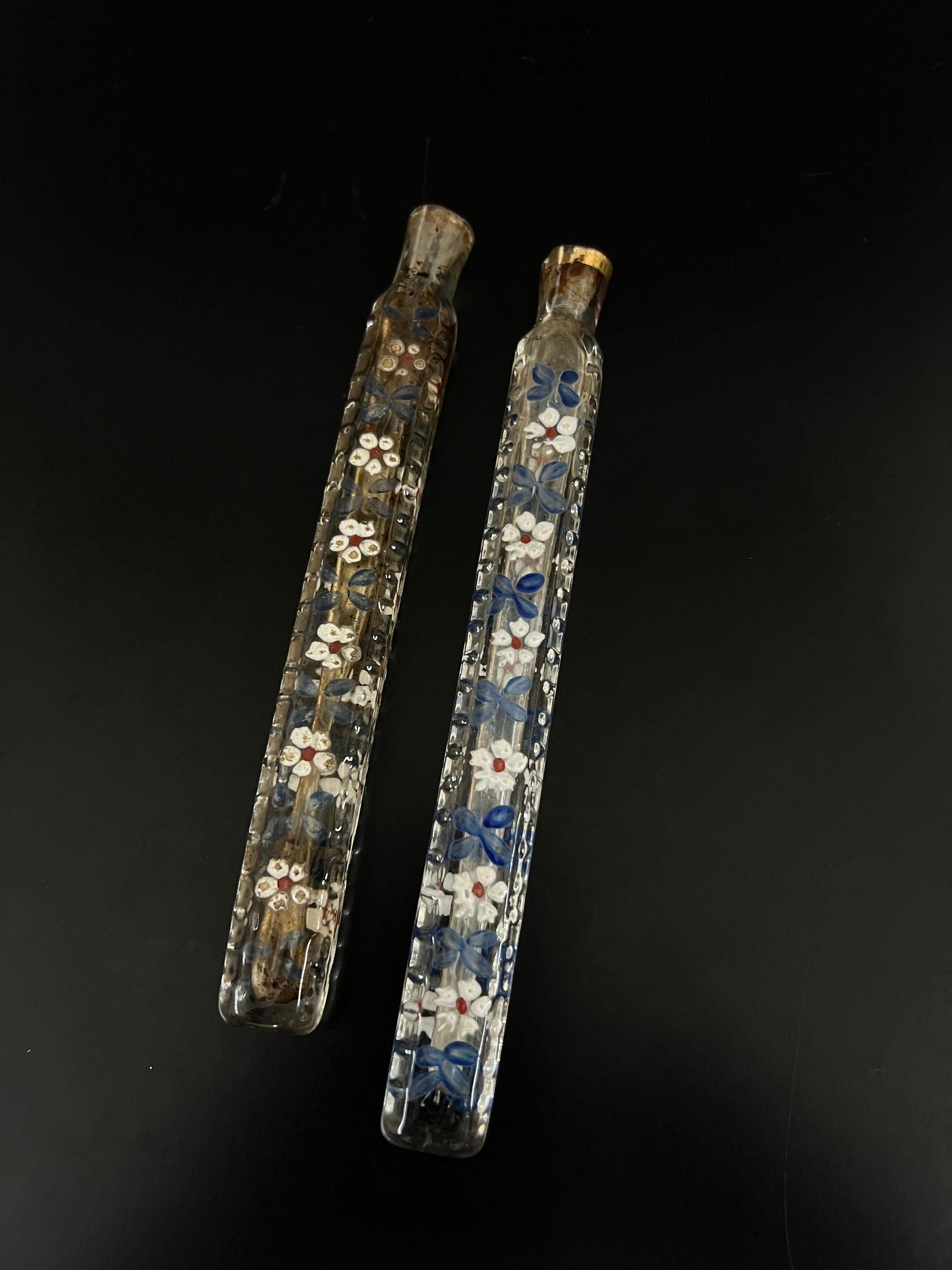 Vintage Tear Catcher Bottle Vintage Long Sleek Perfume Bottle - Etsy