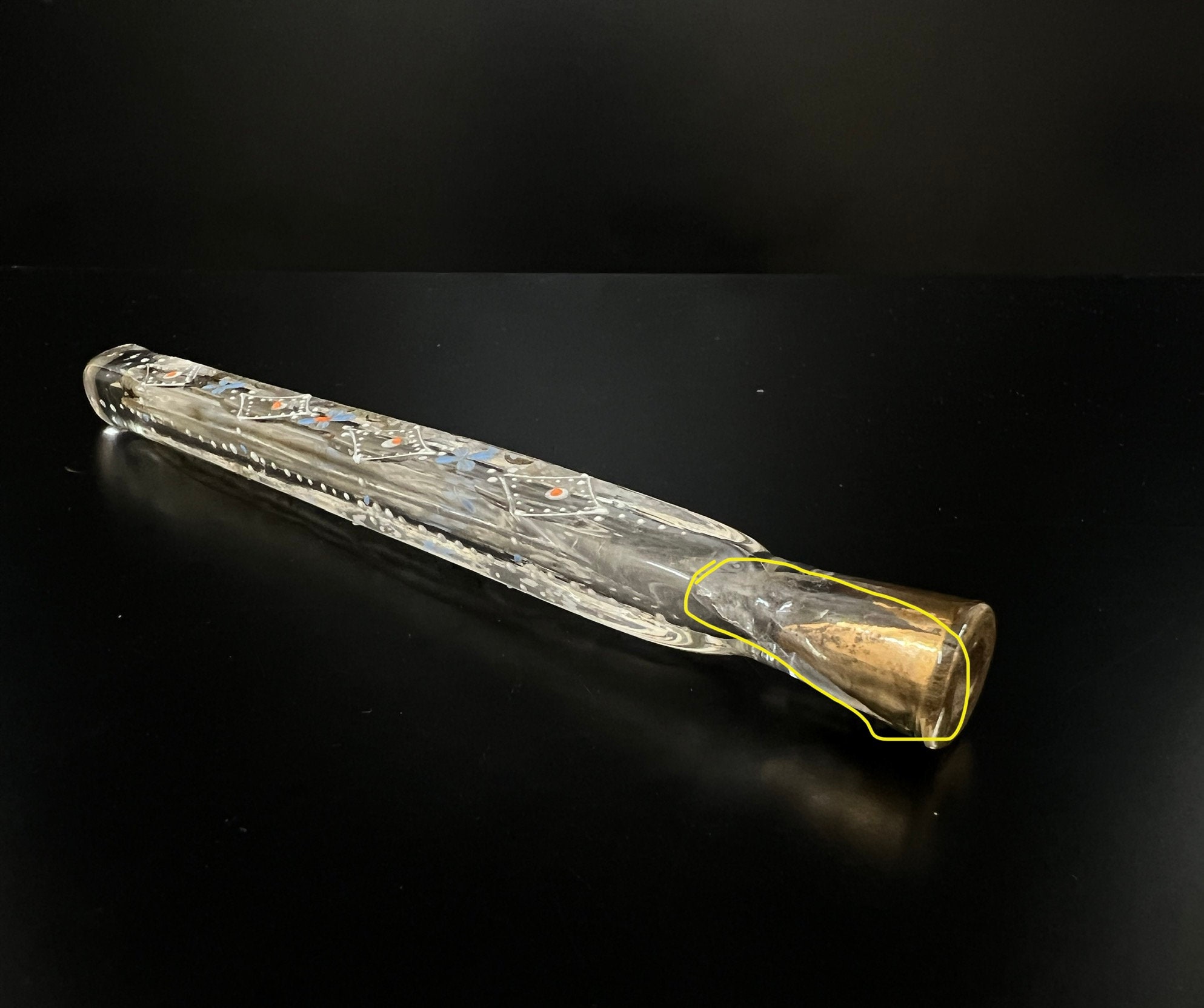 Vintage Tear Catcher Bottle Vintage Long Sleek Perfume Bottles With ...