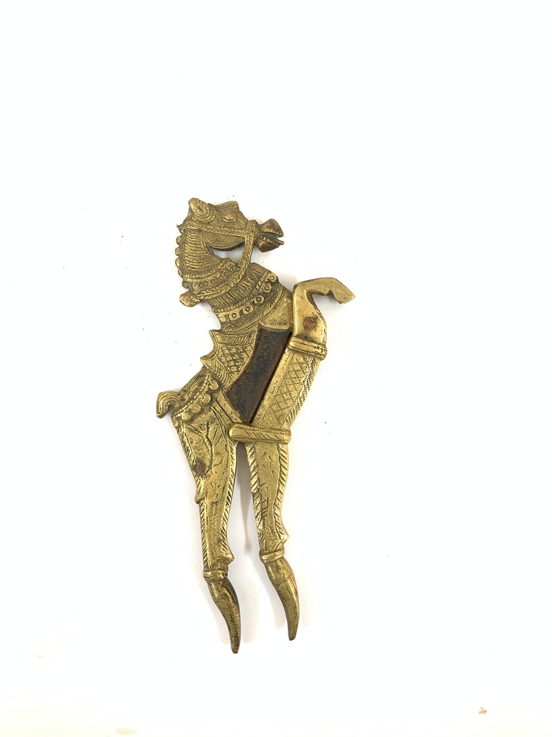 Vintage Brass Sarota With Horse Face| Vintage Brass Betel Nut Cutter - Etsy