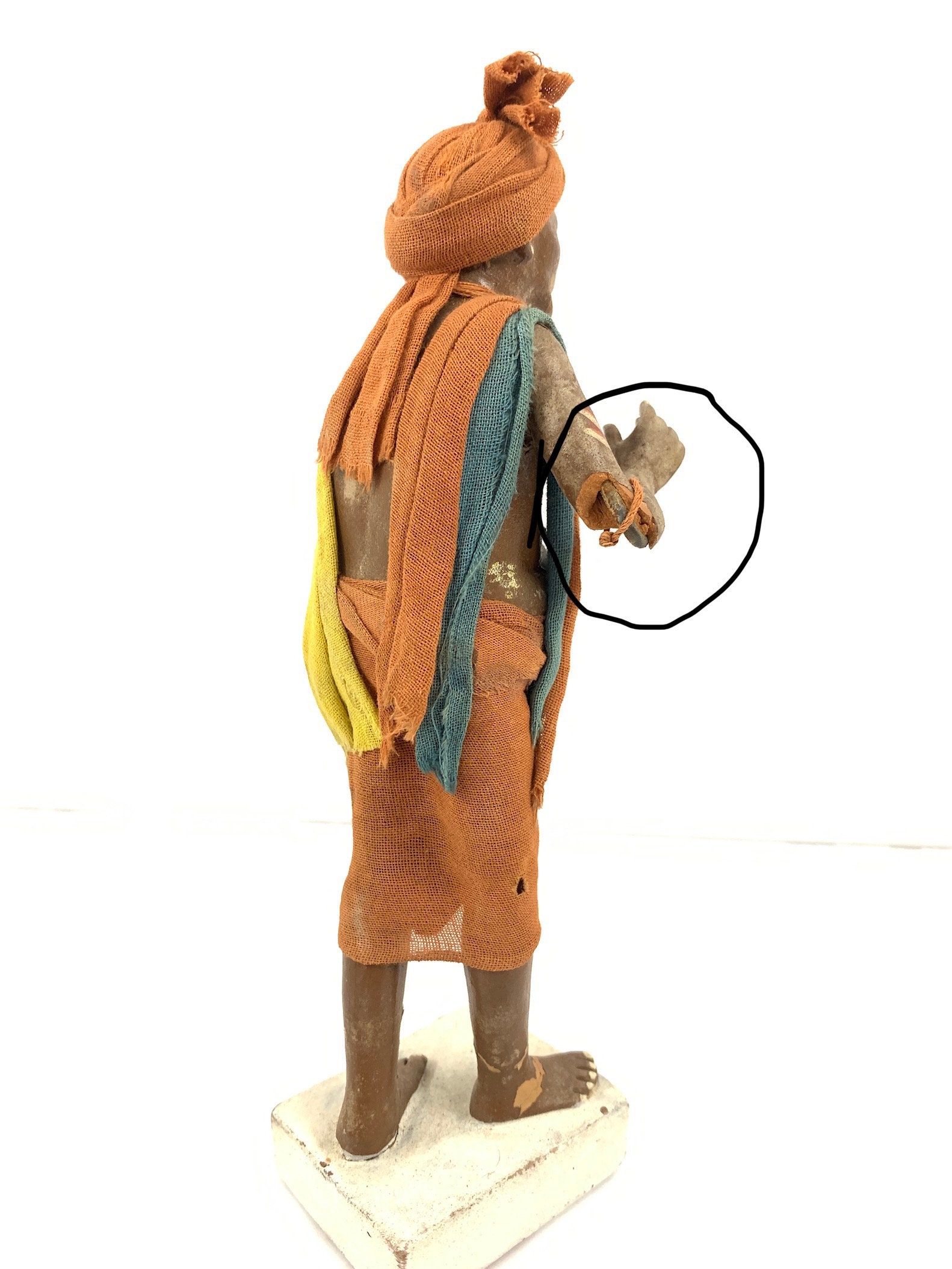 Vintage Terracotta Clay Man Figurine Terracotta Indian Toys - Etsy