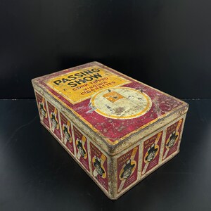 Vintage Passing Show Cigarettes Advertisement Box |passing Show ...