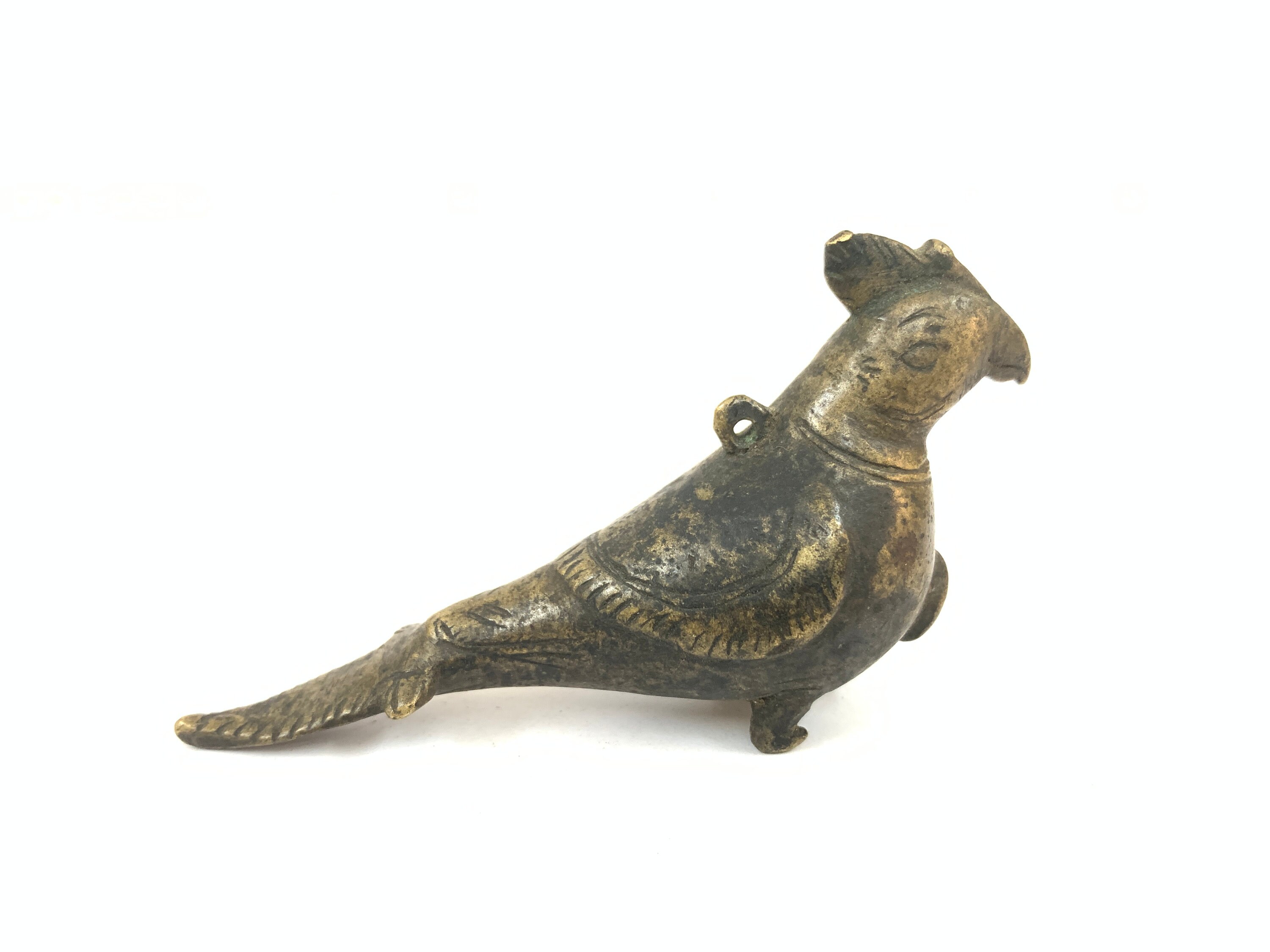 Antique Brass Bird Shaped Surma Dani or Brass Eyeliner - Etsy