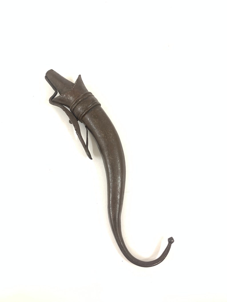 Antique Iron Islamic Gun Powder Flask - Etsy