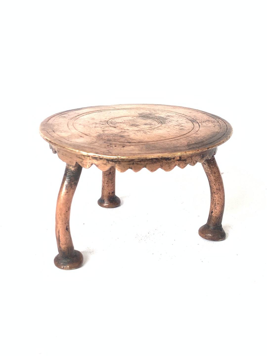 Antique Old Copper Table | Dresser Table - Etsy